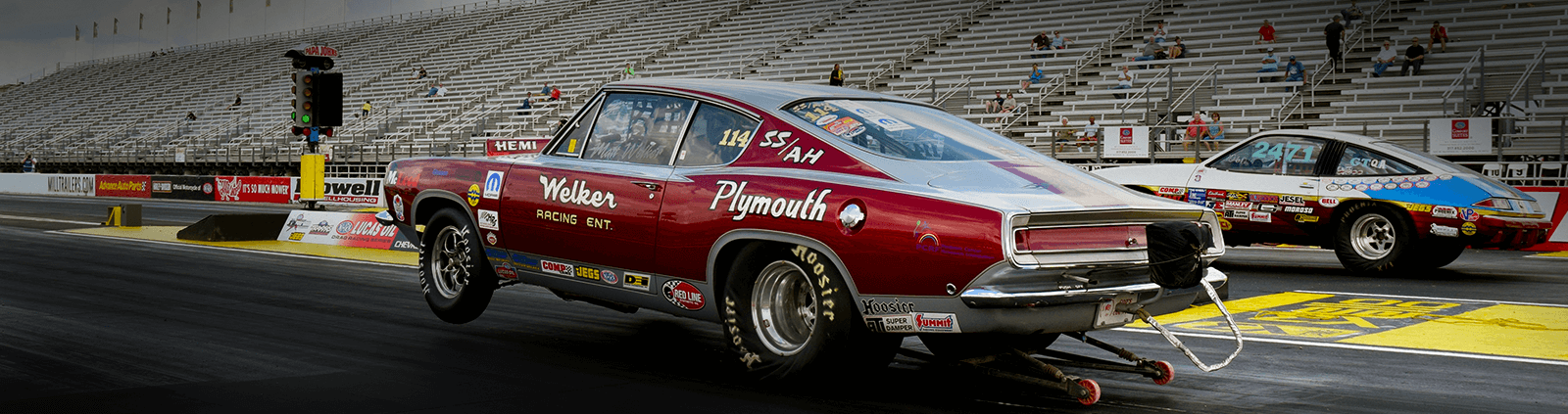 Red Line Synthetic Oil. Bracket Drag Racing