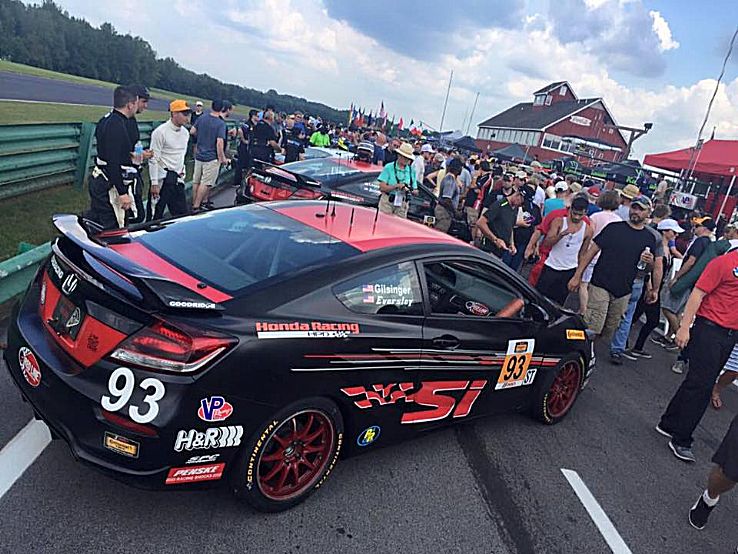 Red Line Synthetic Oil. HART Honda takes first ST Victory of the Season ...