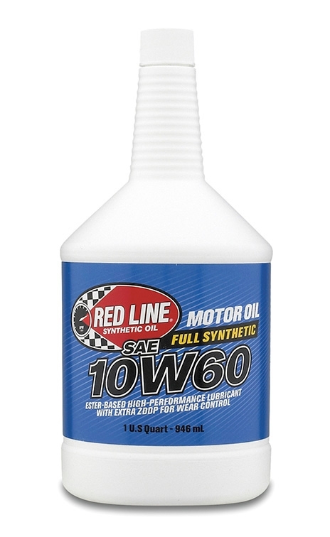 Red Line Synthetic Oil. 10W60 Motor Oil