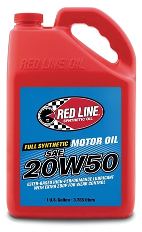 Red Line Synthetic Oil. 20W50 Motor Oil