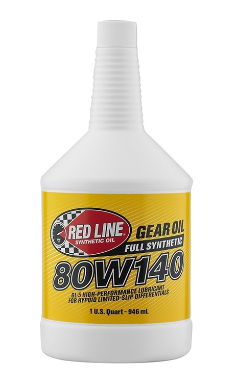 Red Line Synthetic Oil. 80W140 GL-5 Gear Oil