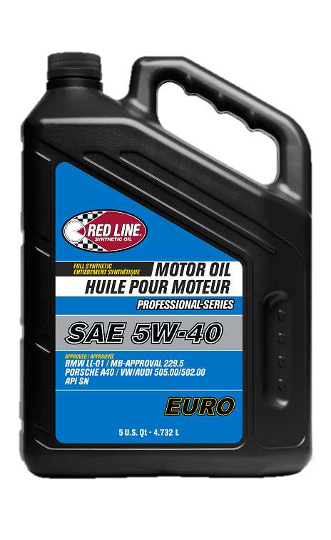 Red Line Synthetic Oil. Professional-Series 5W40 Motor Oil