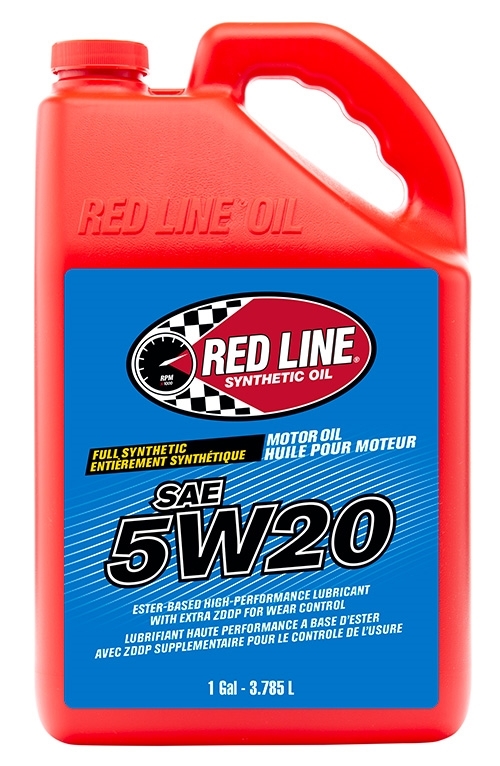 Red Line Synthetic Oil. 5W20 Motor Oil