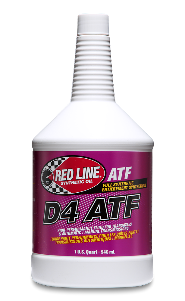Red Line Synthetic Oil. D4 ATF