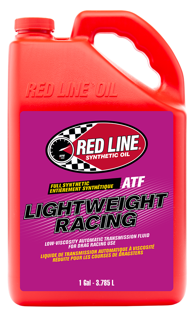 Red Line Synthetic Oil. Lightweight Racing ATF