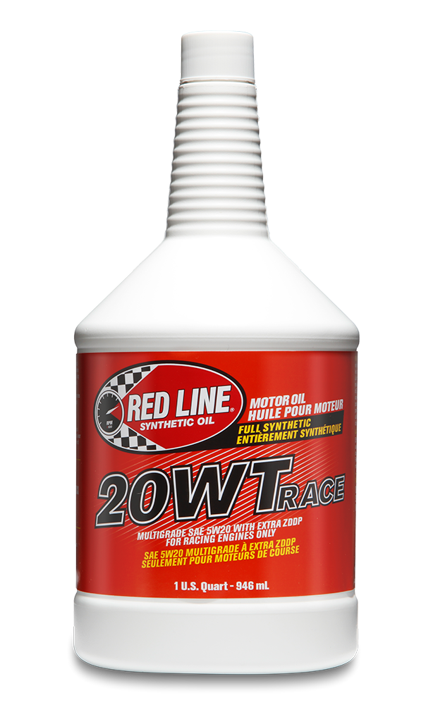 Red Line Synthetic Oil. 20WT Race Oil (5W20)