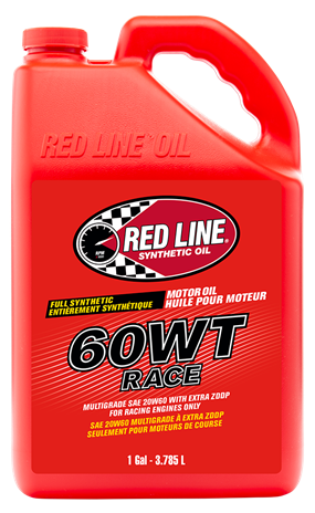 Red Line Synthetic Oil. 60WT Drag Race Oil (20W60)